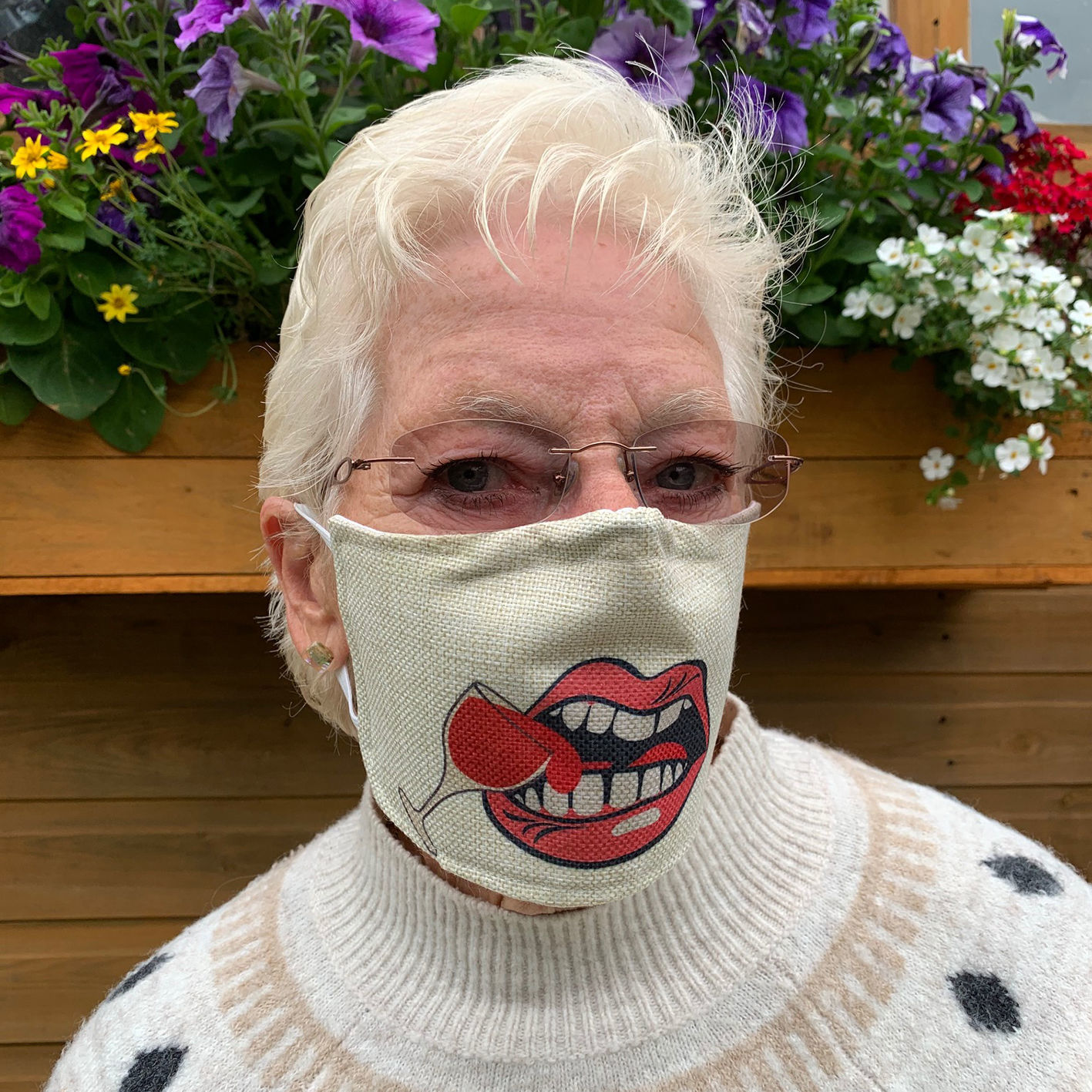 Dimand Crafts. Click here to see more Personalised Face Masks