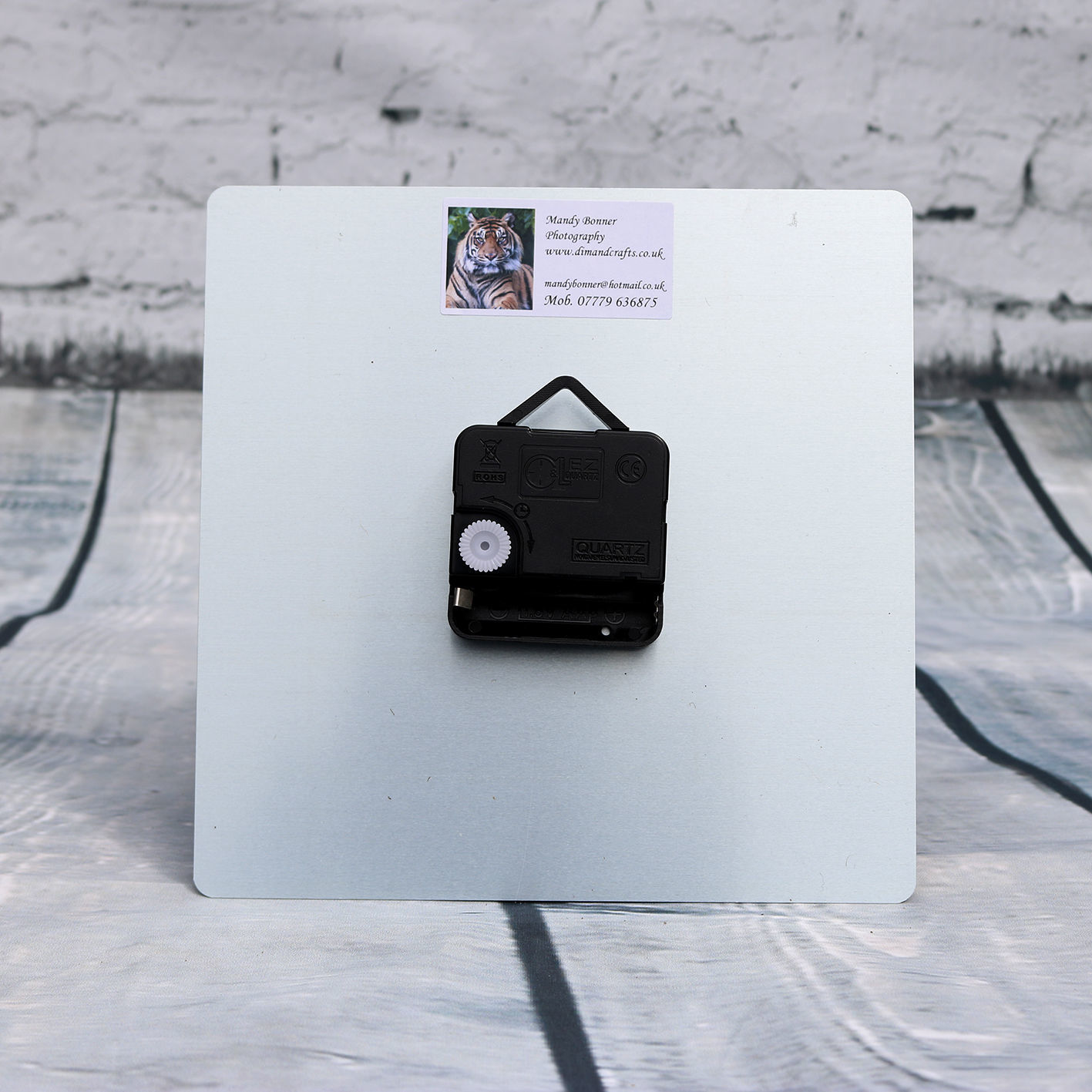 Dimand Crafts. Tee Time (golf clock)